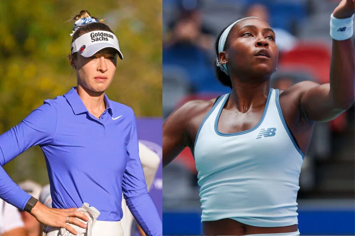 Nelly Korda Points to Coco Gauff While Speaking on Athlete Emotions in ...